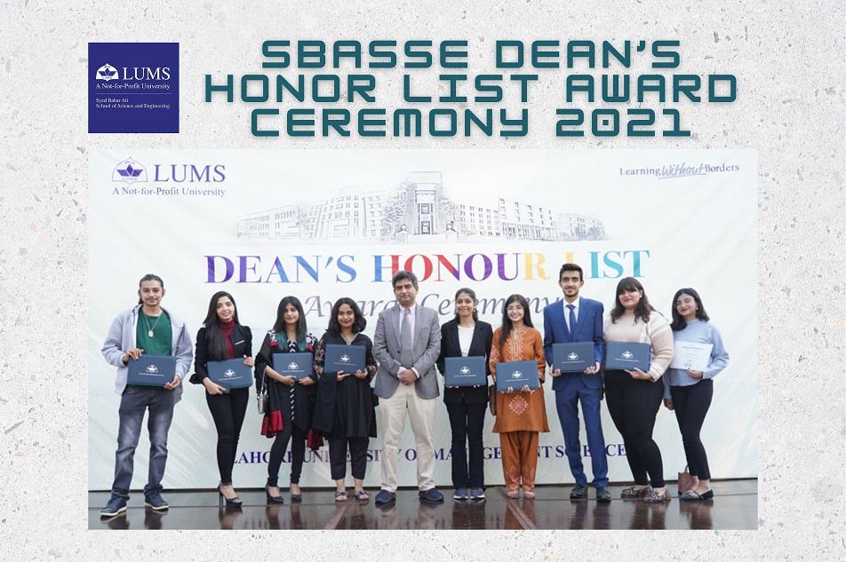 SBASSE Dean’s Honour List Award Ceremony 2021 | SBASSE